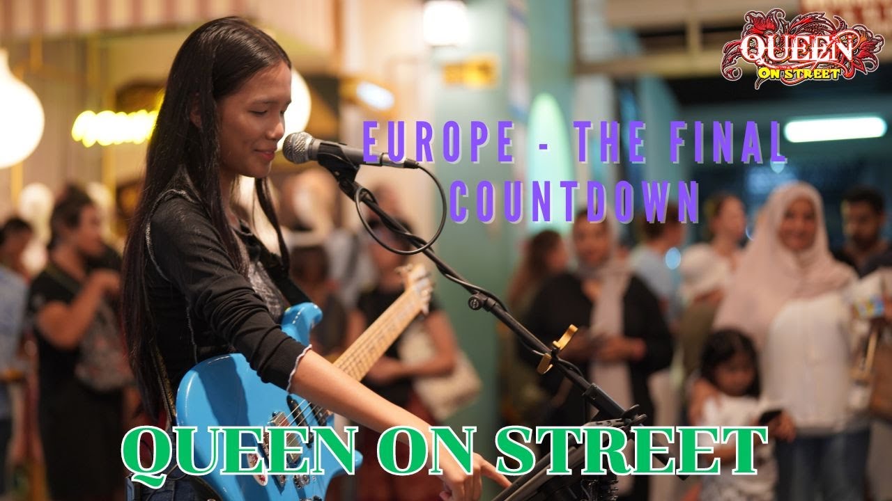 Europe - The Final Countdown I Cover. Queen On Street - YouTube
