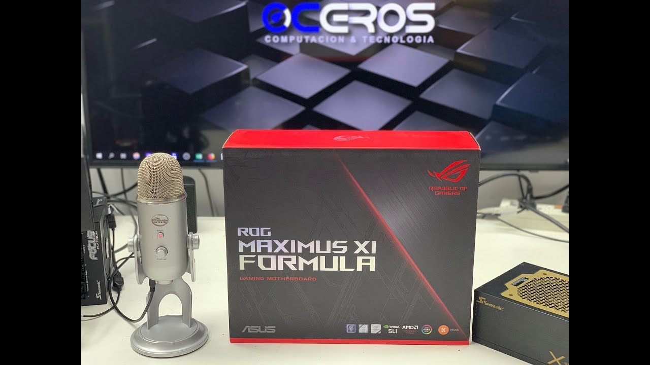 Unboxing de ROG Maximus XI Formula - YouTube