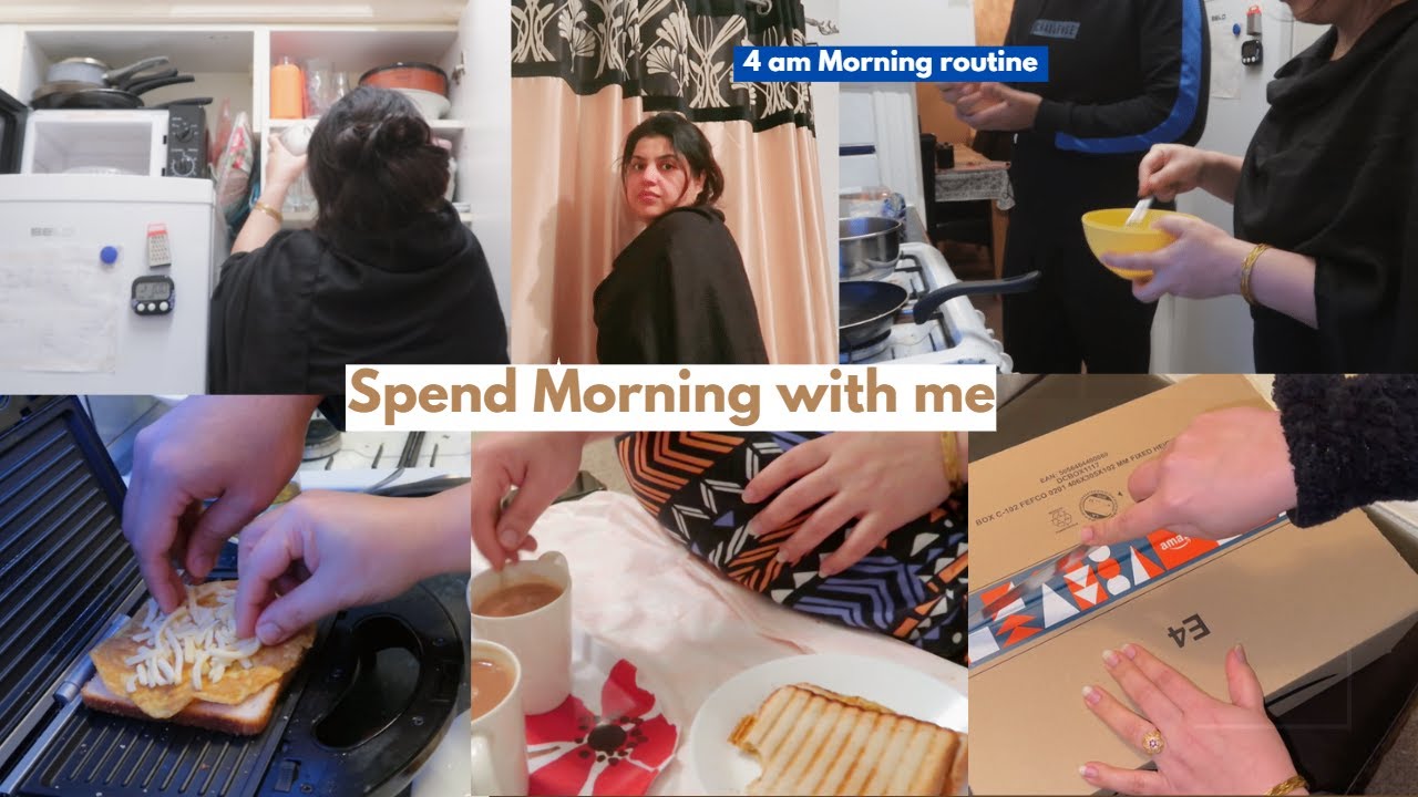 Early Morning 4 am routine | How we are Managing things together - YouTube