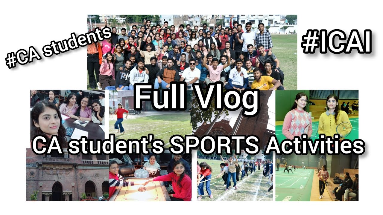 FULL VLOG -CA STUDENT'S SPORTS ACTIVITIES ORGANIZED BY PRAYAGRAJ BRANCH ...