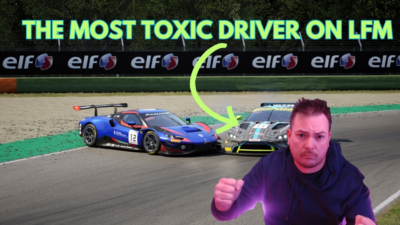 The Most Toxic Driver On LFM!! - YouTube