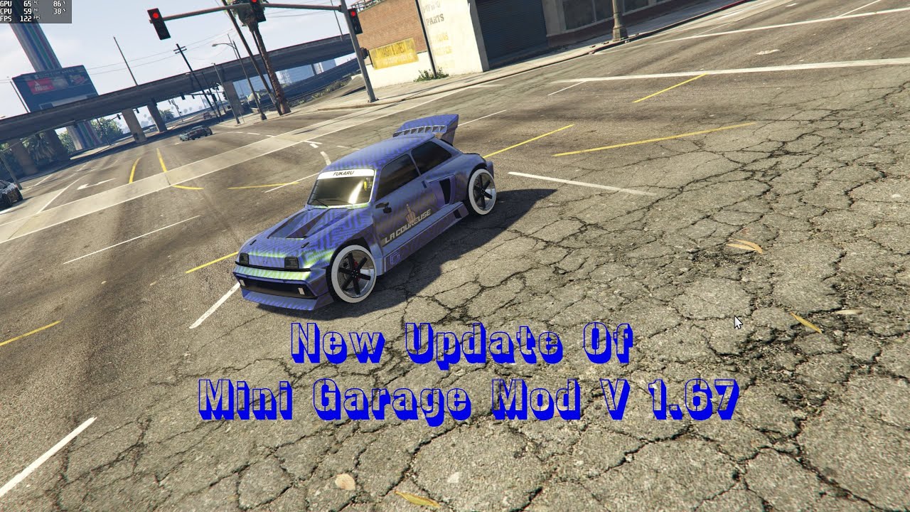 New Update Of Mini Garage Mod V 1.67 [GTA 5 PC] 🇨🇵 - YouTube