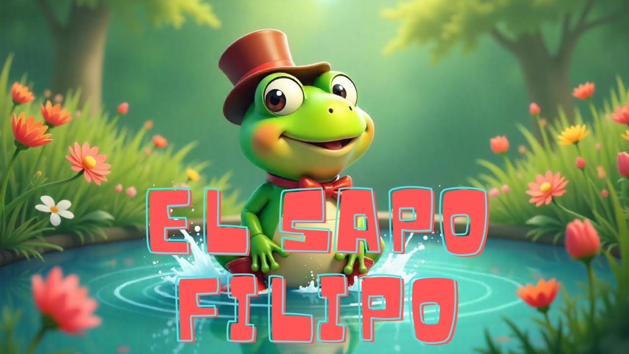 🎵CANCIÓN EL SAPO FILIPO 🐸🎶 CANCION PARA CANTAR Y BAILAR! | Canción ...