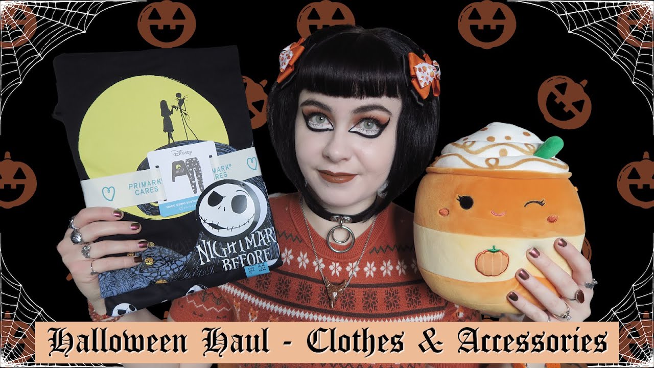 HALLOWEEN HAUL | PRIMARK, COLLECTIF & MORE | GOTHIC HOMEWARE, CLOTHING ...
