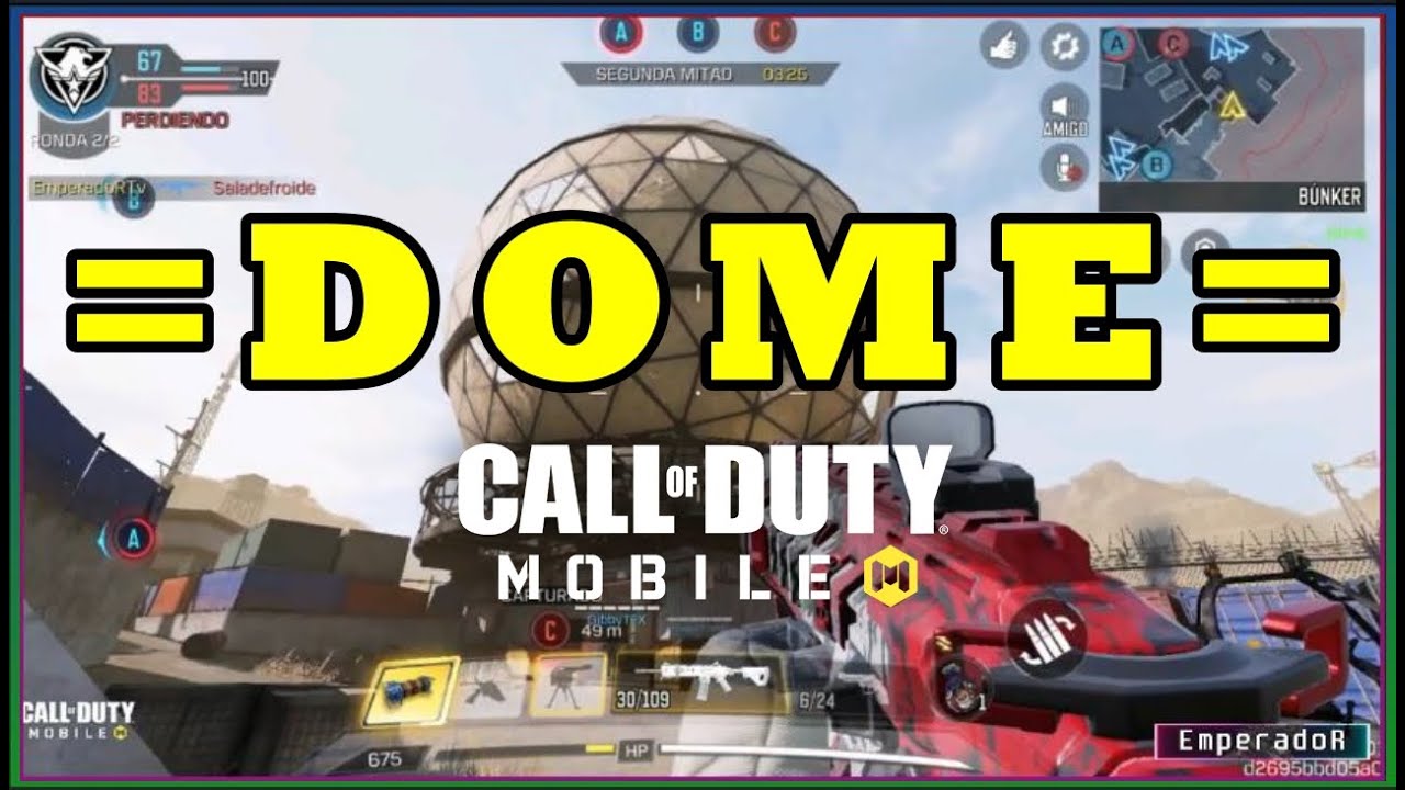 BUENISIMO EL NUEVO MAPA DOME/COD MOBILE - YouTube