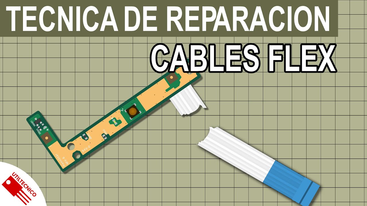 Tecnica para reparar placa de encendido notebook cambio flex - YouTube