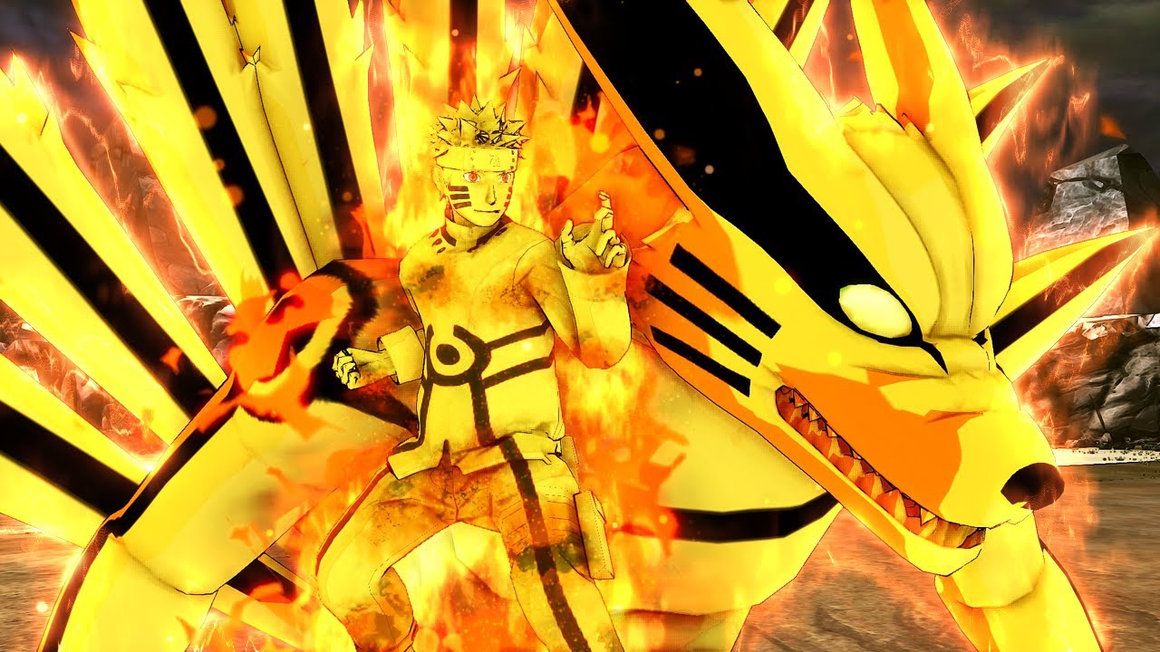 Naruto Nine Tails Chakra Mode