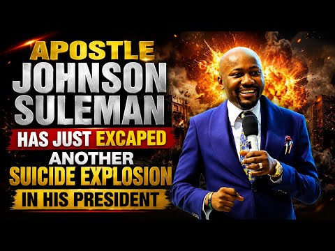 APOSTLE  JOHNSON SULEMAN JUST EXCAPED ANOTHER SUICIDE EXPLOSION