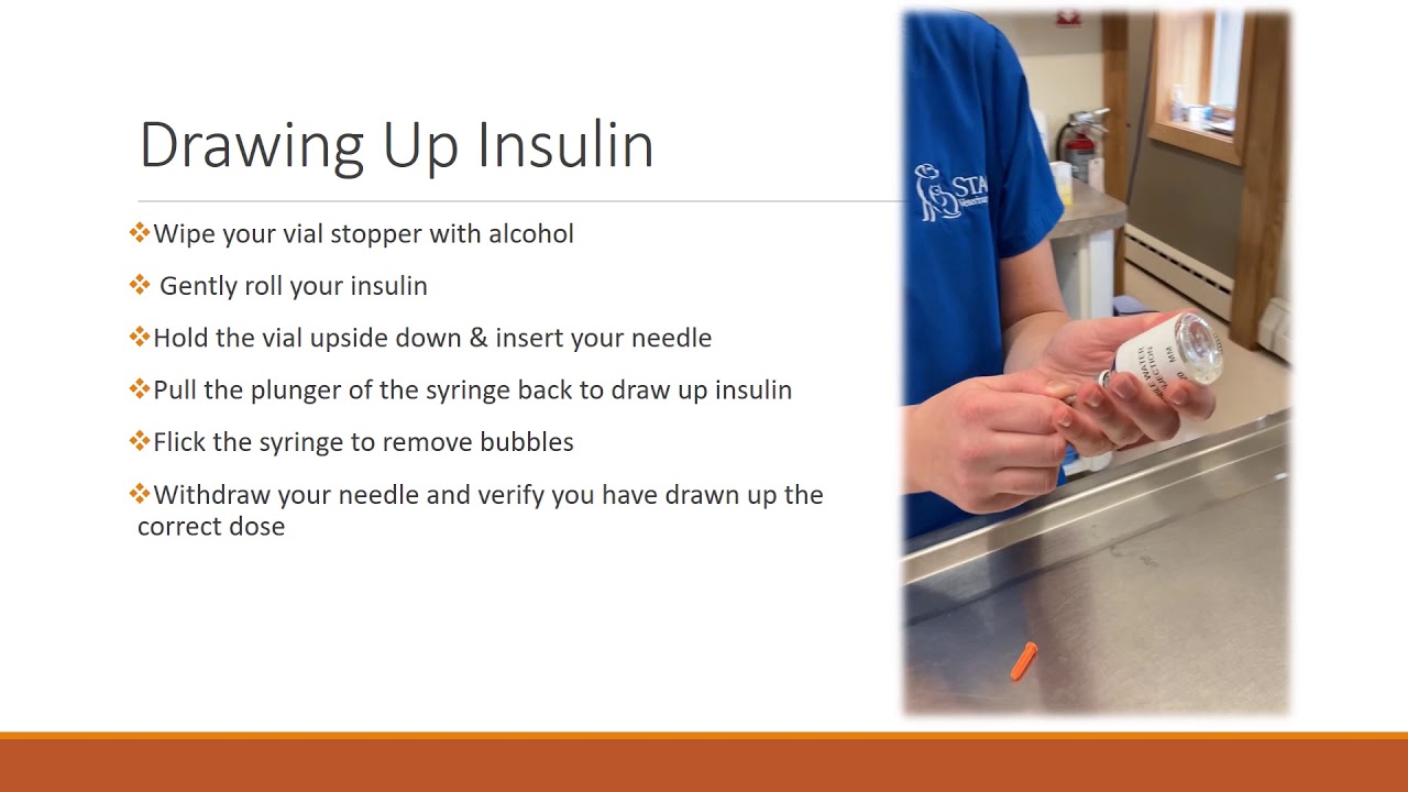 Basics of Insulin and Syringes - YouTube
