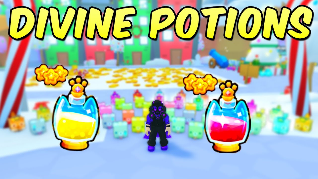 The Best Way to Farm Divine Tier 7 Potions in Pet simulator 99 - YouTube