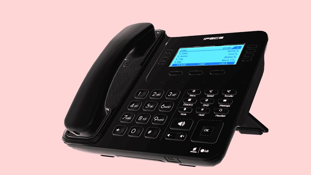 Video User Guide for the Ericsson LG LIP 9030 and 9040 IP Phones - YouTube