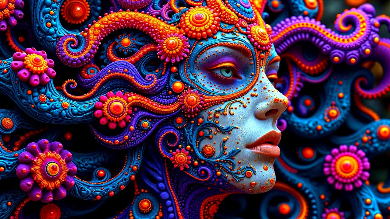 🚀 A Visual Expanse Surrealism by AI, The Psychedelic Genesis: AI Art in ...