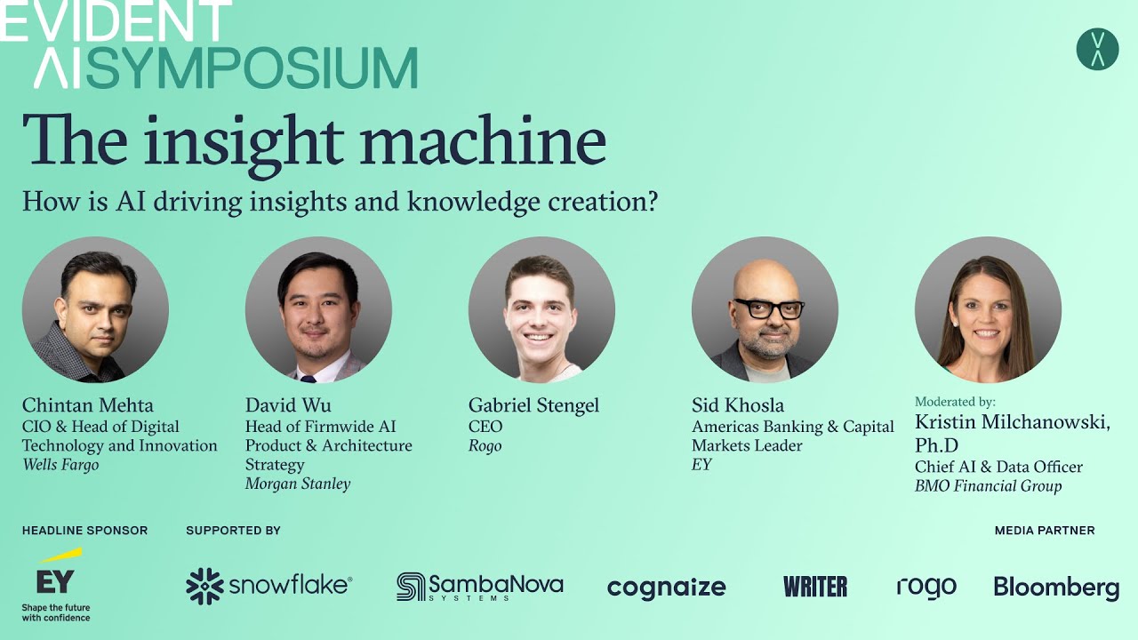 The insight machine panel | New York Evident AI Symposium | 21 November ...