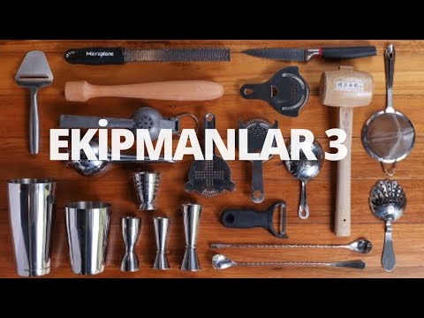 Kokteyl Ekipmanları Vol.3