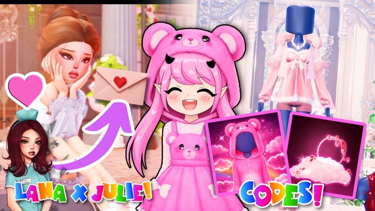 NUEVOS CODES de SAN VALENTIN 2026 +LA CARTA DE AMOR DE LANA en DRESS TO ...