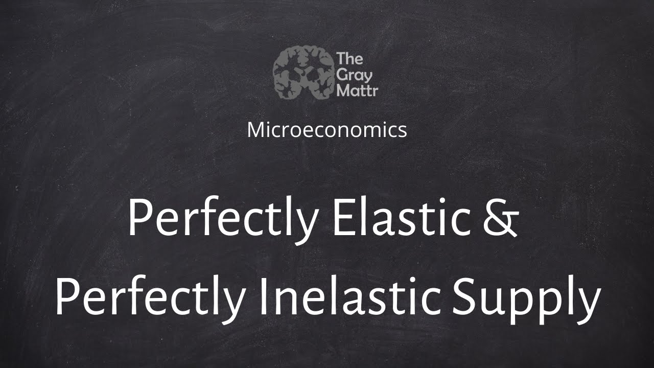 Perfectly Elastic and Perfectly Inelastic Supply | Class XI ...