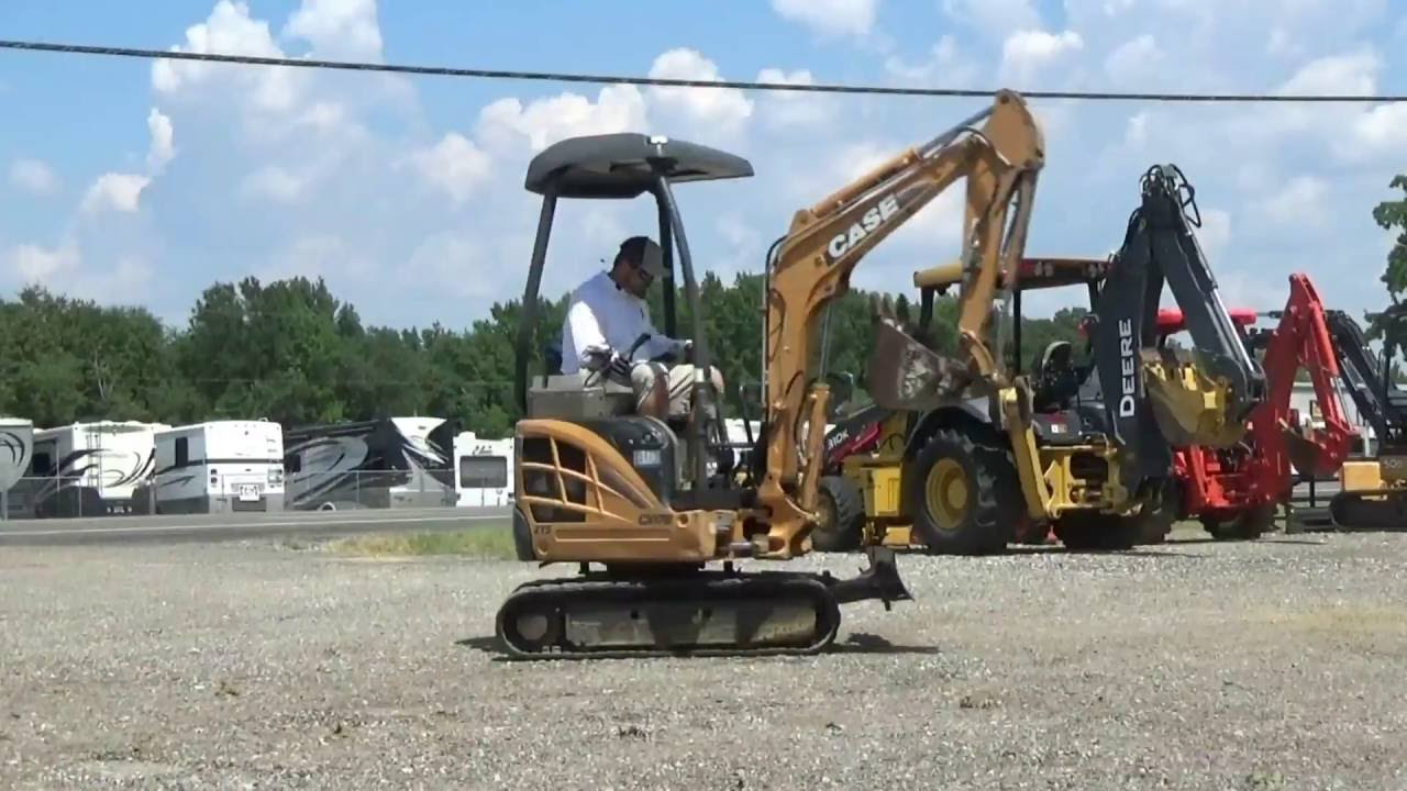 2008 Case CX17B Mini Excavator - YouTube