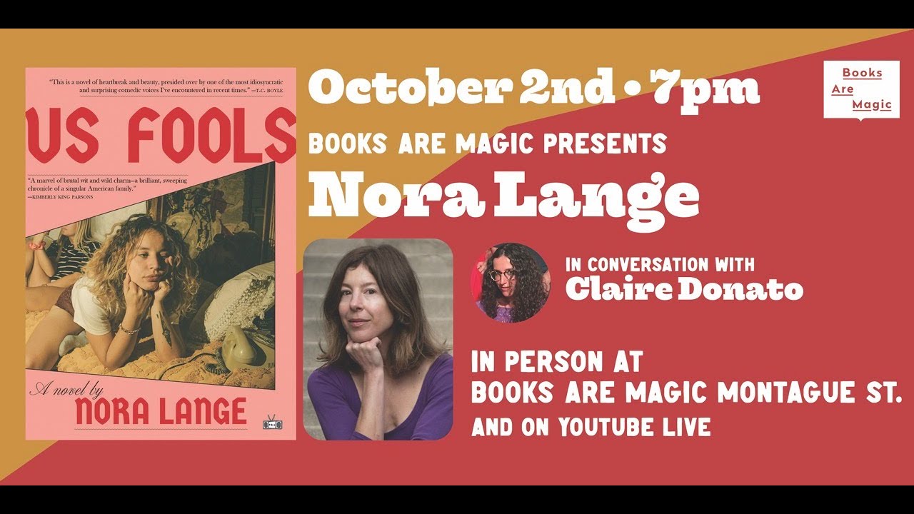 Nora Lange: Us Fools w/ Claire Donato - YouTube