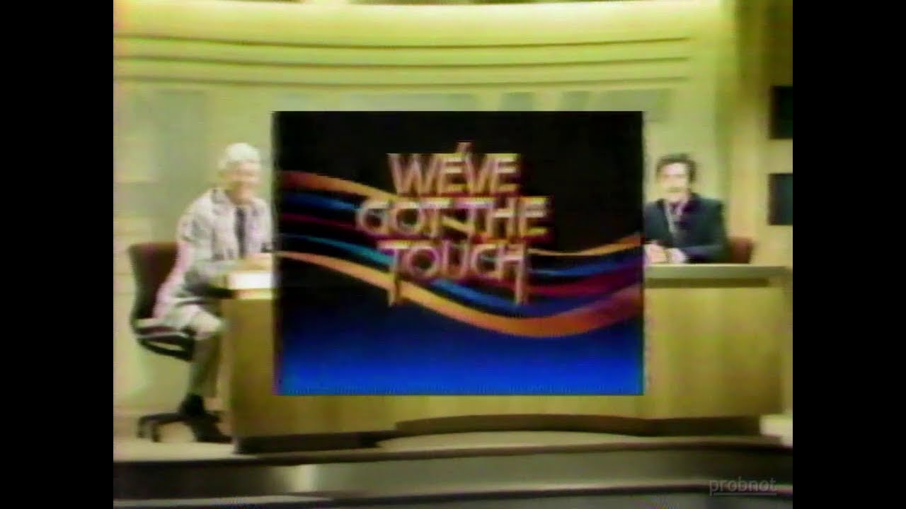 KXJB CBS - We've Got The Touch Jingle [1983] - YouTube