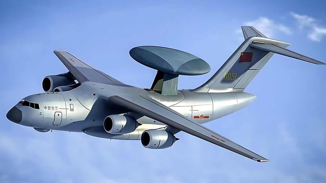「KJ-2000 最新型 2025年モデル｜中国空軍の空中早期警戒機を徹底解説！」 - YouTube