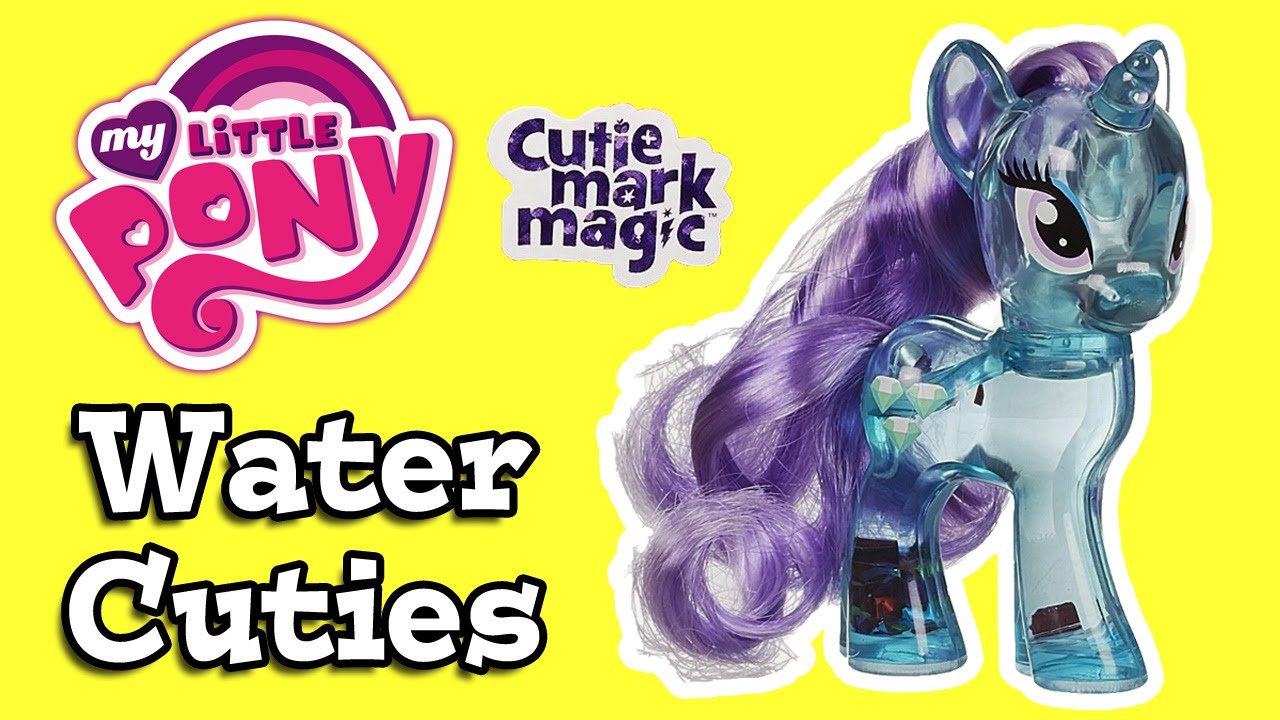My Little Pony Cutie Mark Magic Diamond Mint Water Cuties - YouTube