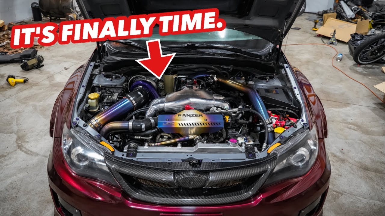 Getting the STi 100% Ready for FIRST START! - YouTube