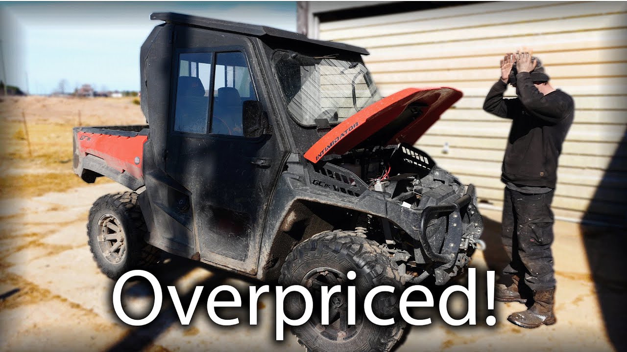 The Most Overpriced Garbage UTV We Have Worked On! - YouTube
