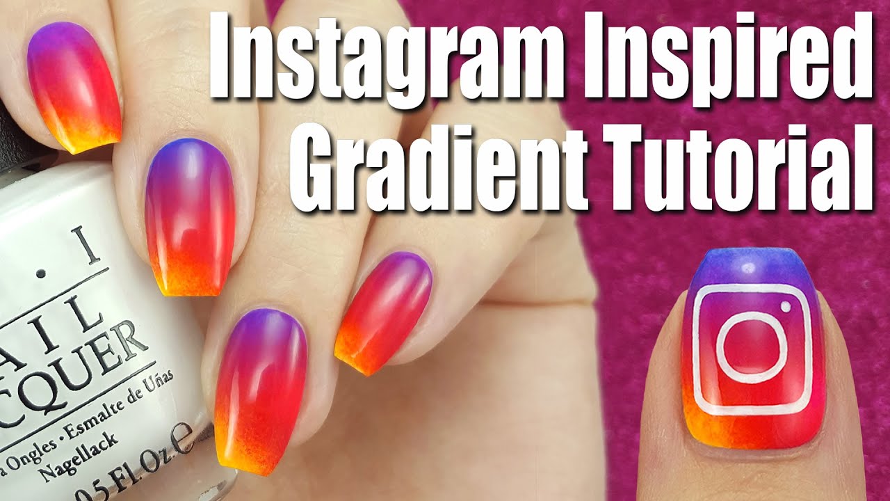 Instagram Inspired Gradient Tutorial - YouTube