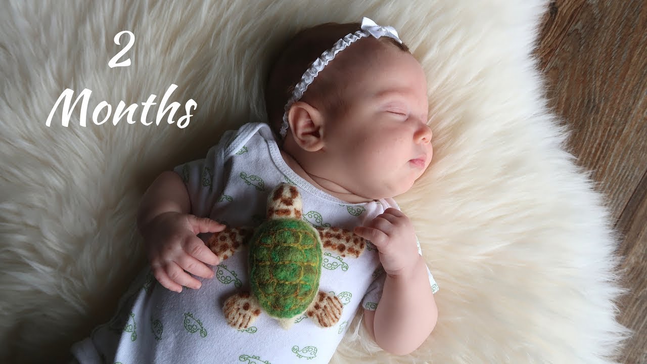 NEWBORN PROPS 2 Months Photoshoot - YouTube