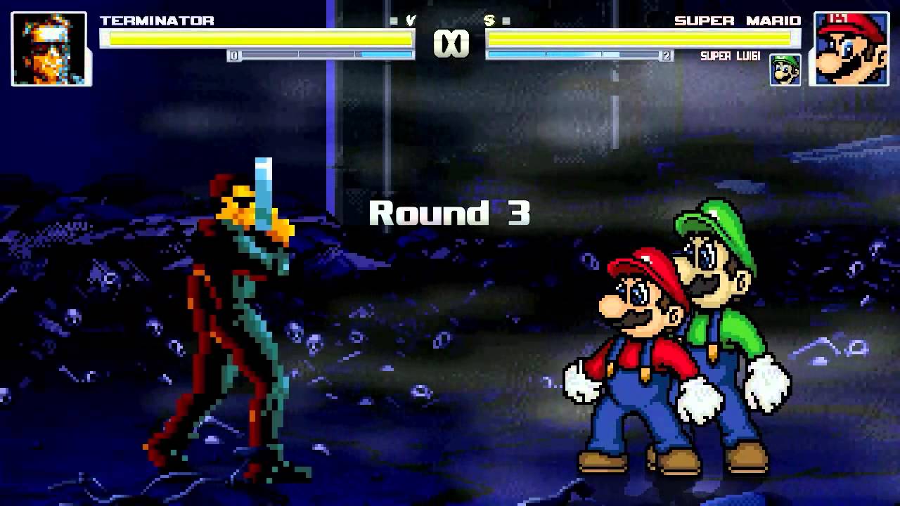 AN Mugen Request #85: Terminator VS Mario & Luigi - YouTube