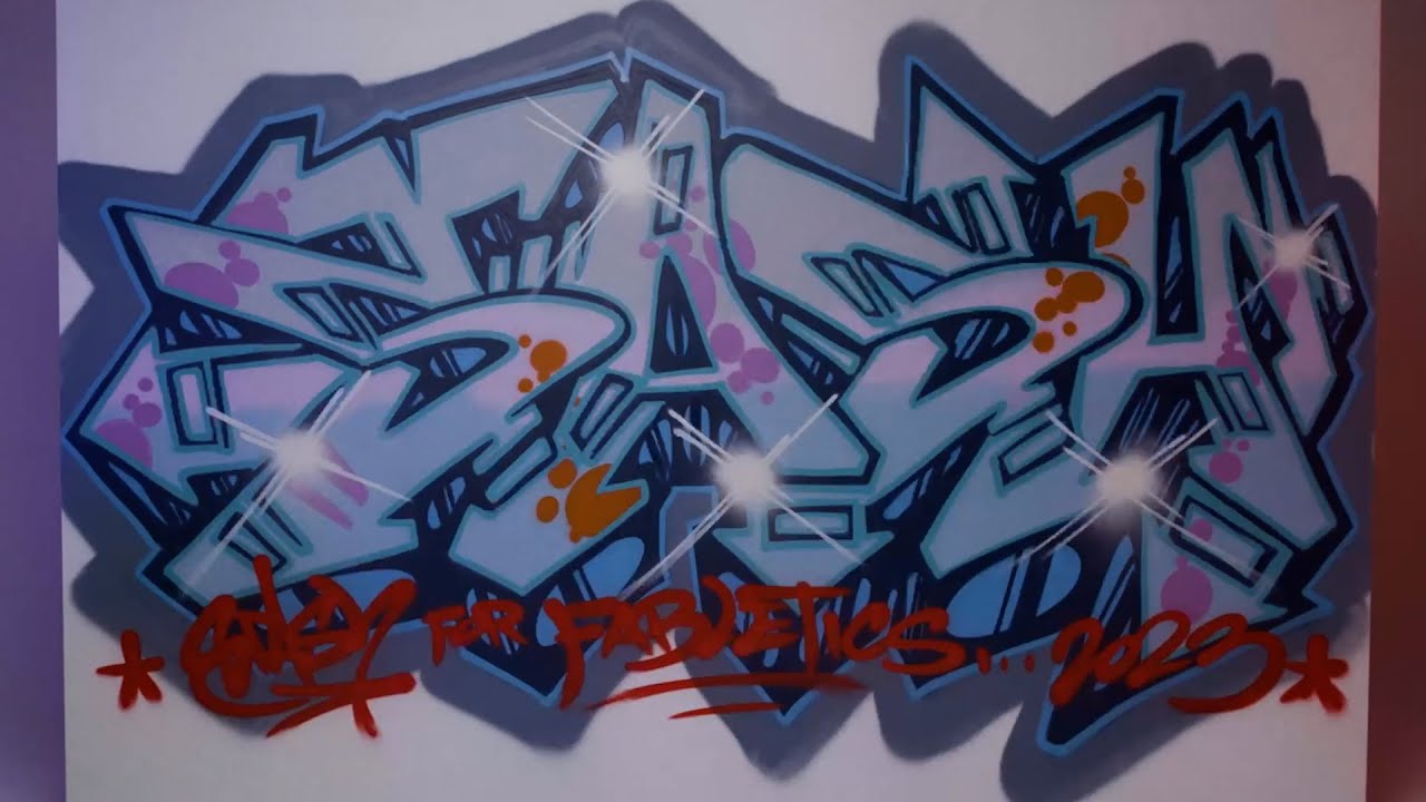 STASH x Fabletics | Graffiti Legend STASH Creates a Street Art Mural in ...