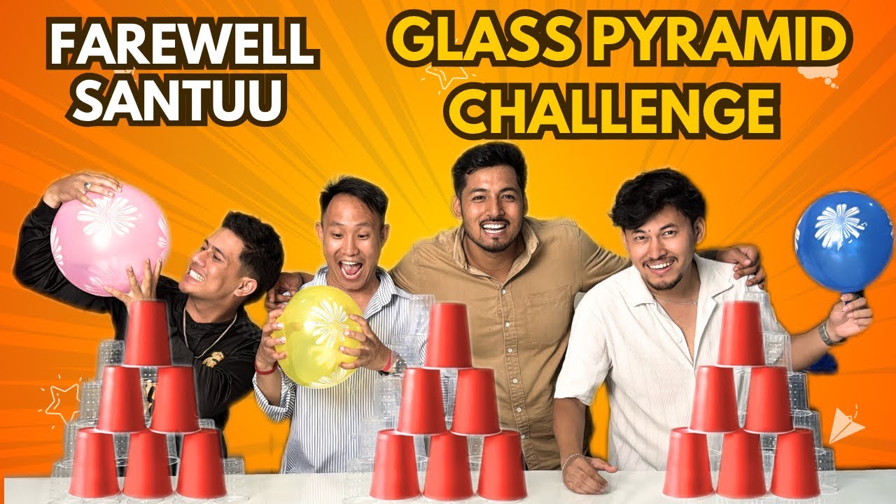 GLASS PYRAMID CHALLENGE | FAREWELL CHEF SANTU | $5000.00 CASH PRIZE ...