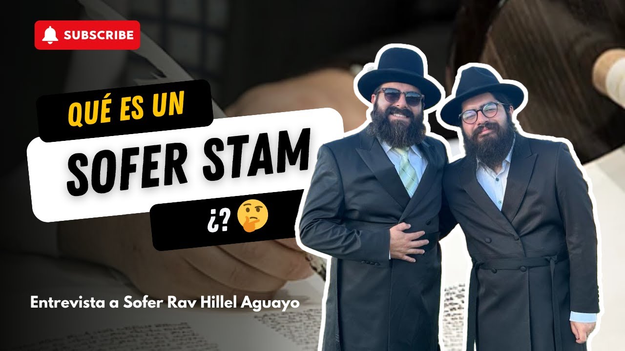 Mishne Torah - ¿Qué significa ser un Sofer Stam? - YouTube