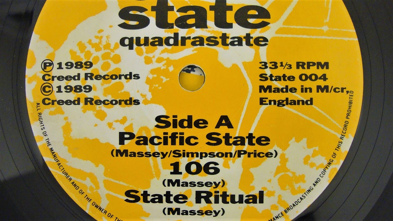 808 STATE- PACIFIC STATE 1989 - YouTube