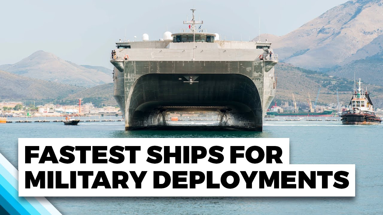 US Navy’s FASTEST Ships for Rapid Military Deployments - YouTube