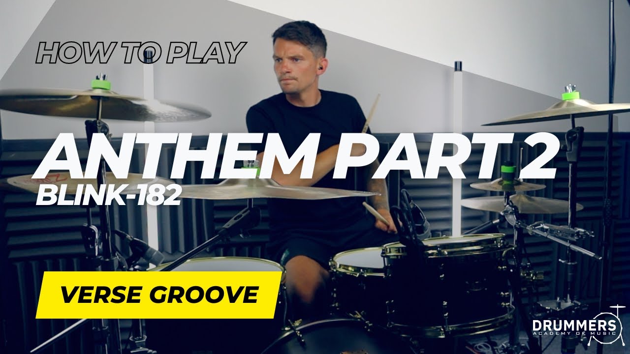 Anthem Part 2 - Blink 182 (Verse Groove Break Down) - YouTube