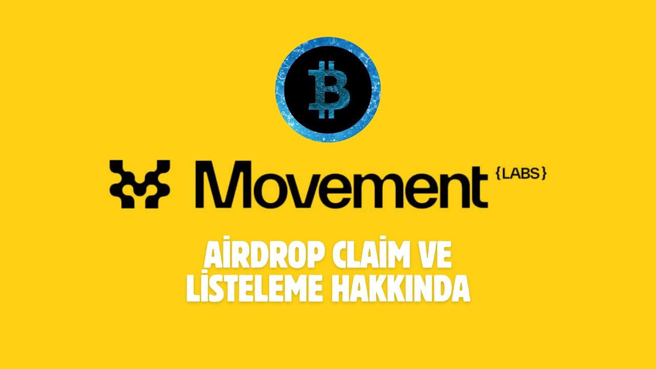 MOVEMENT LABS LİSTELENDİ! | AİRDROP CLAİM AÇILDI! - YouTube
