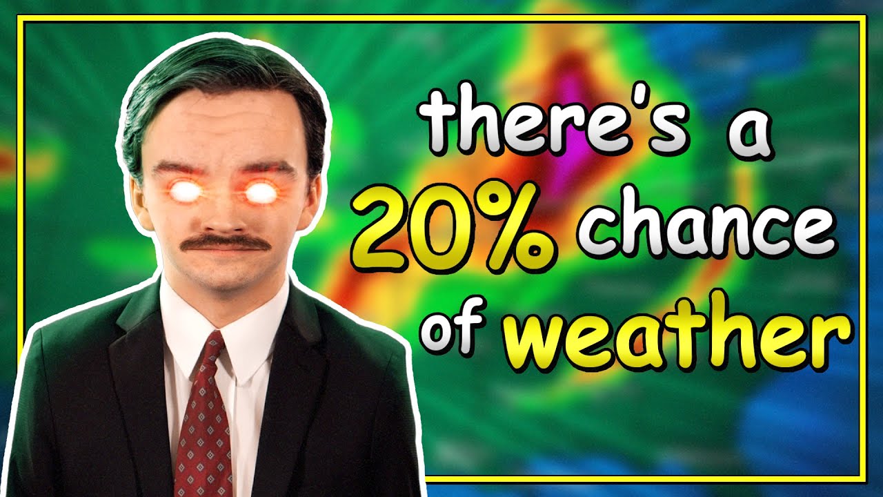 the most ACCURATE weatherman... - YouTube