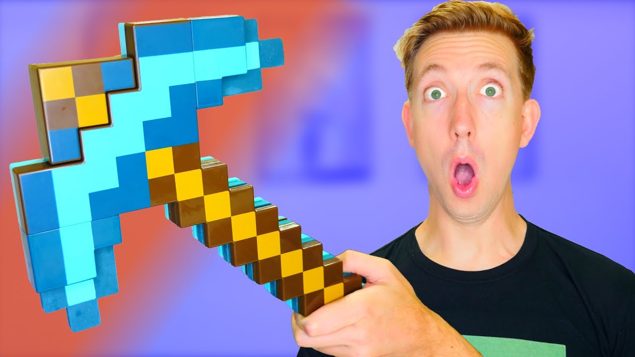 5 Minecraft Gadgets in REAL LIFE - YouTube