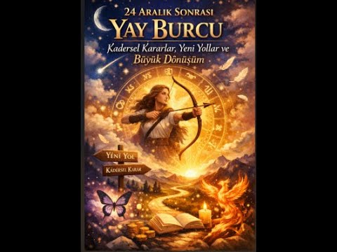24 Aralık Sonrası Yay Burcu | Kadersel Kararlar, Yeni Yollar ve Büyük Dönüşüm