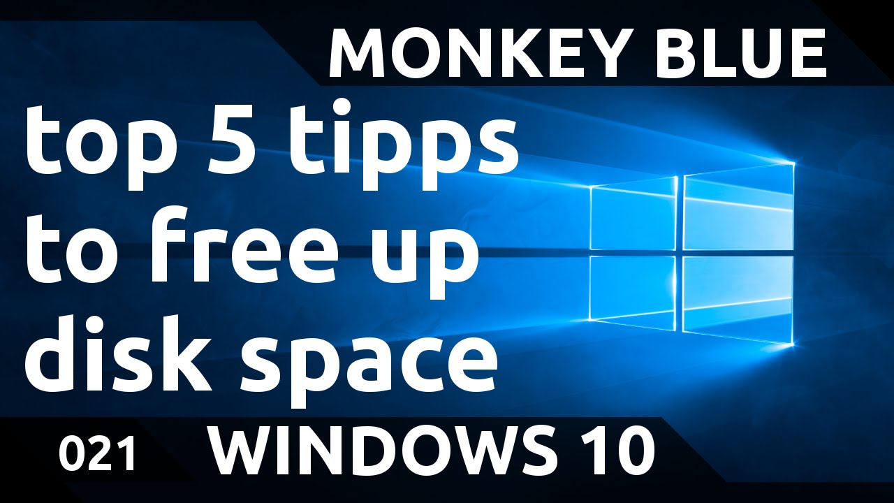 Windows 10: Top 5 ways to free up disk space - YouTube