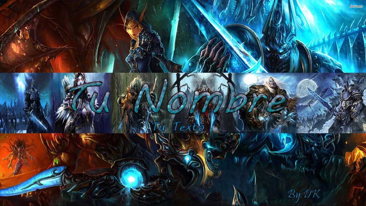 Speed Arts/2015/ Banner#5 Editable 2015 De World Warcraft By DK - YouTube