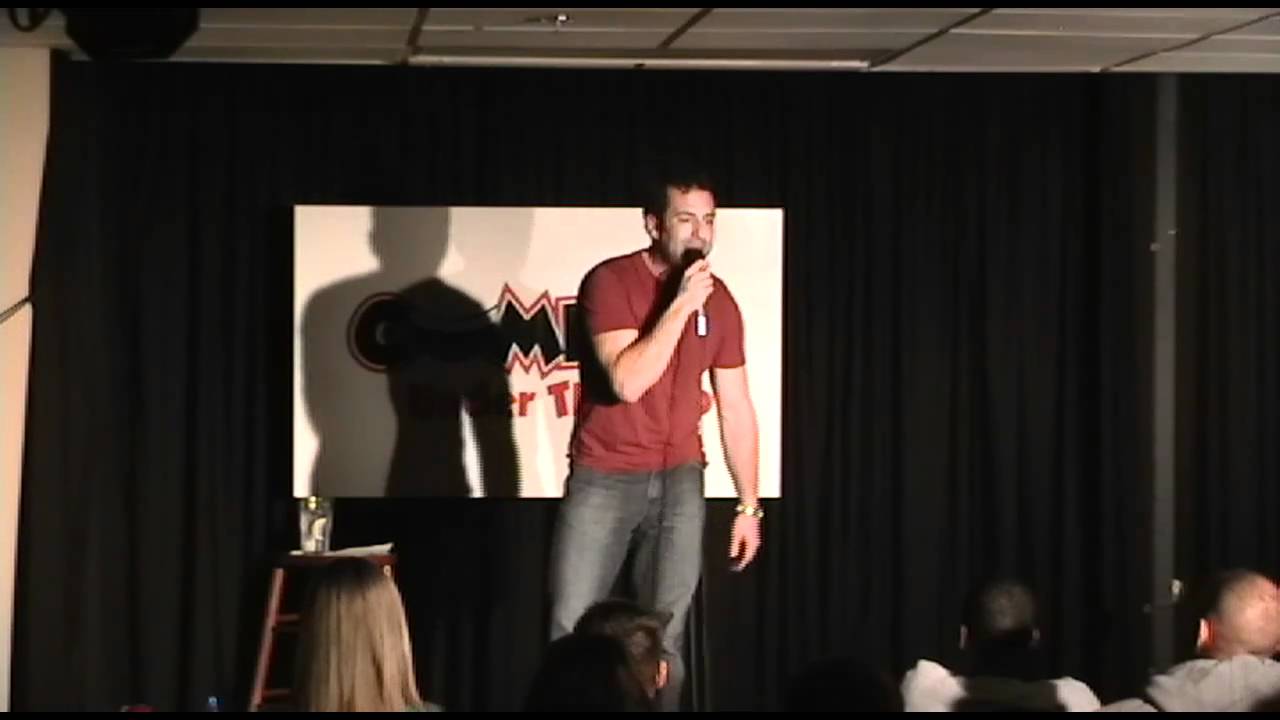 Marc Lowe "comedy under the tap" stand up set [HD] - YouTube