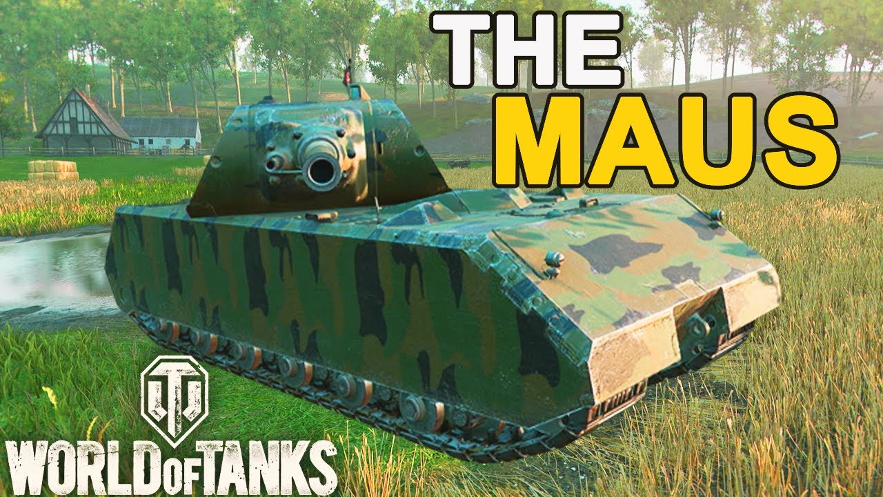 World of Tanks console - The Maus Most Overpowered Tank! - YouTube