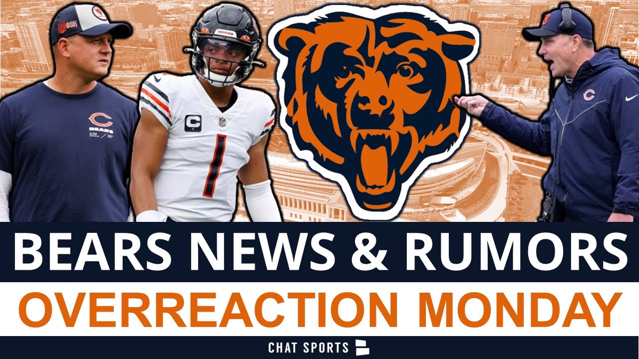 Justin Fields FRUSTRATED? Chicago Bears Rumors & Overreactions Ft. Luke ...