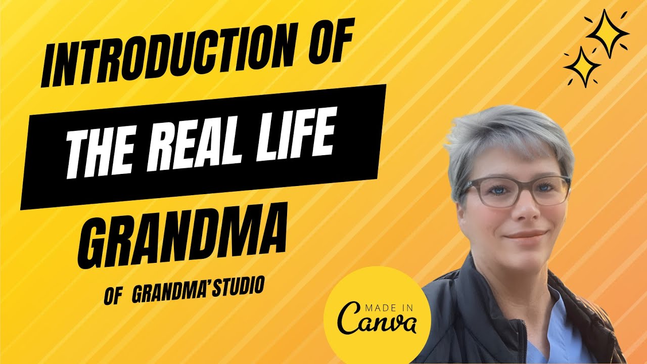 Introduction to the real life Grandma of Grandma's studio. - YouTube