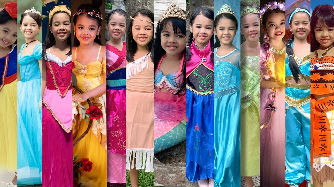 DISNEY PRINCESS MEDLEY SINGING EVERY PRINCESS SONG CLAIRE CROSBY COVER ...