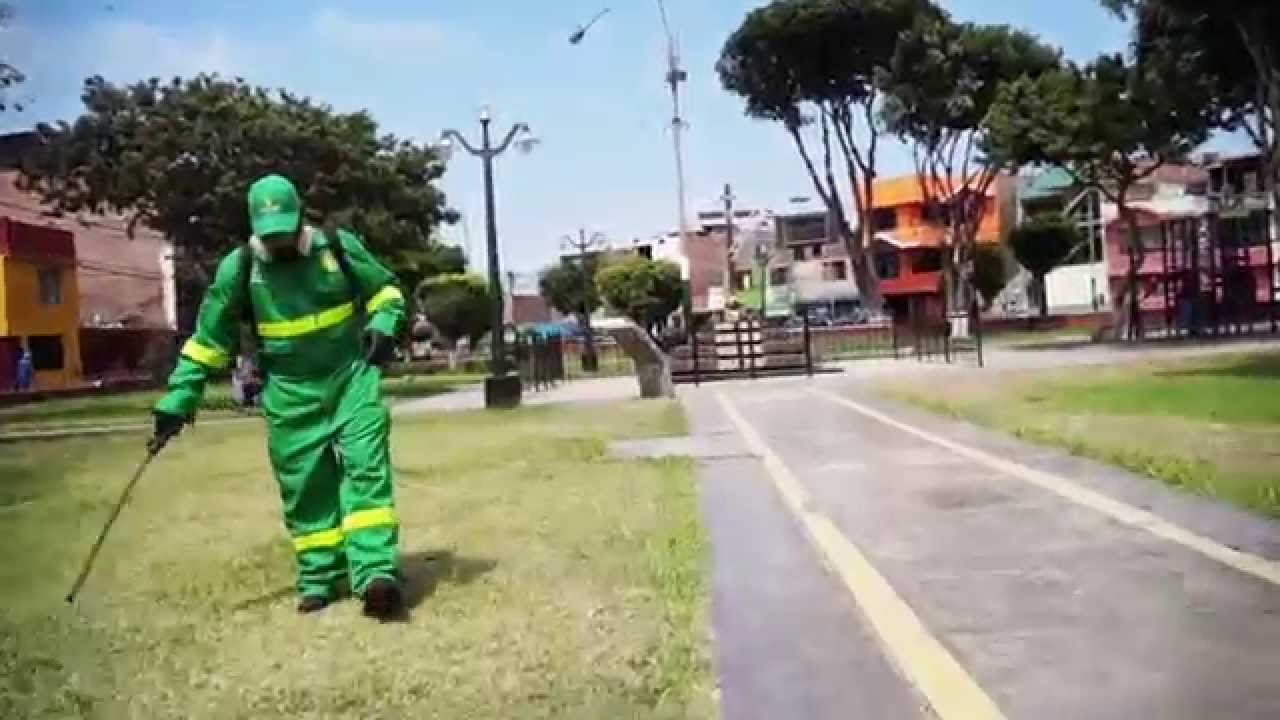 MANTENIMIENTO Y LIMPIEZA DE PARQUES - YouTube