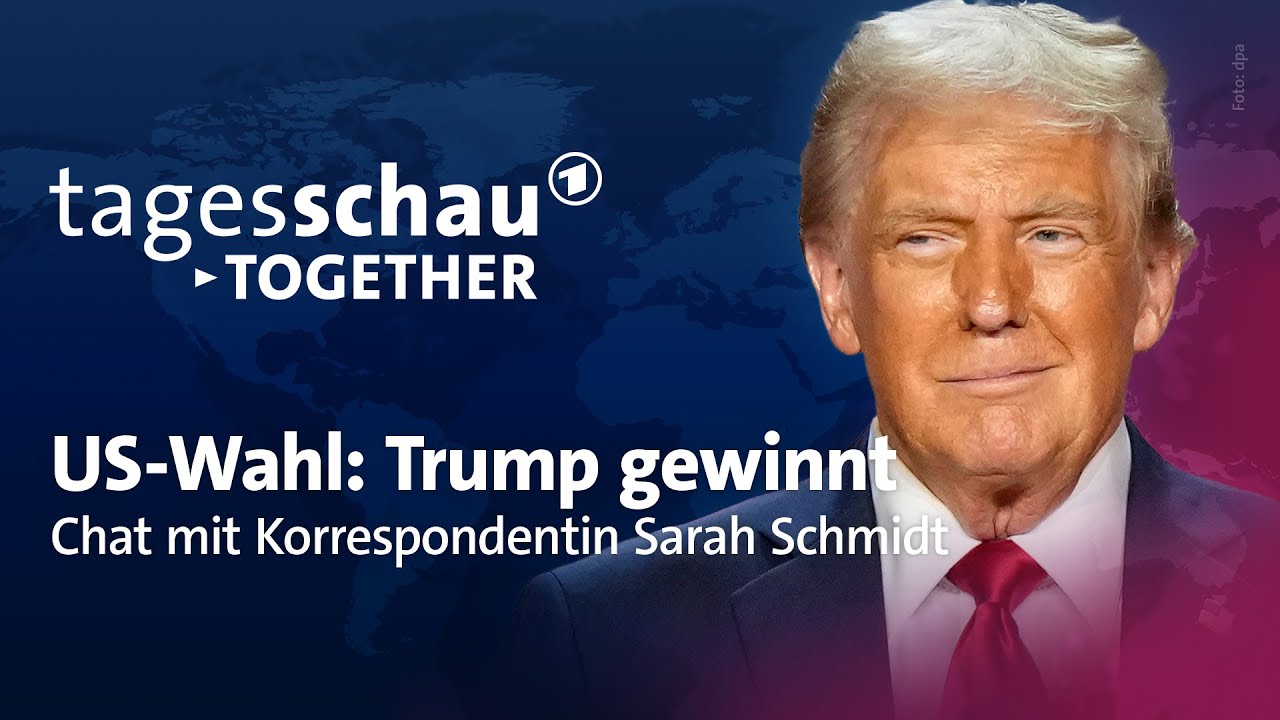 USA-Korrespondentin Sarah Schmidt zum Wahlsieg von Donald Trump ...