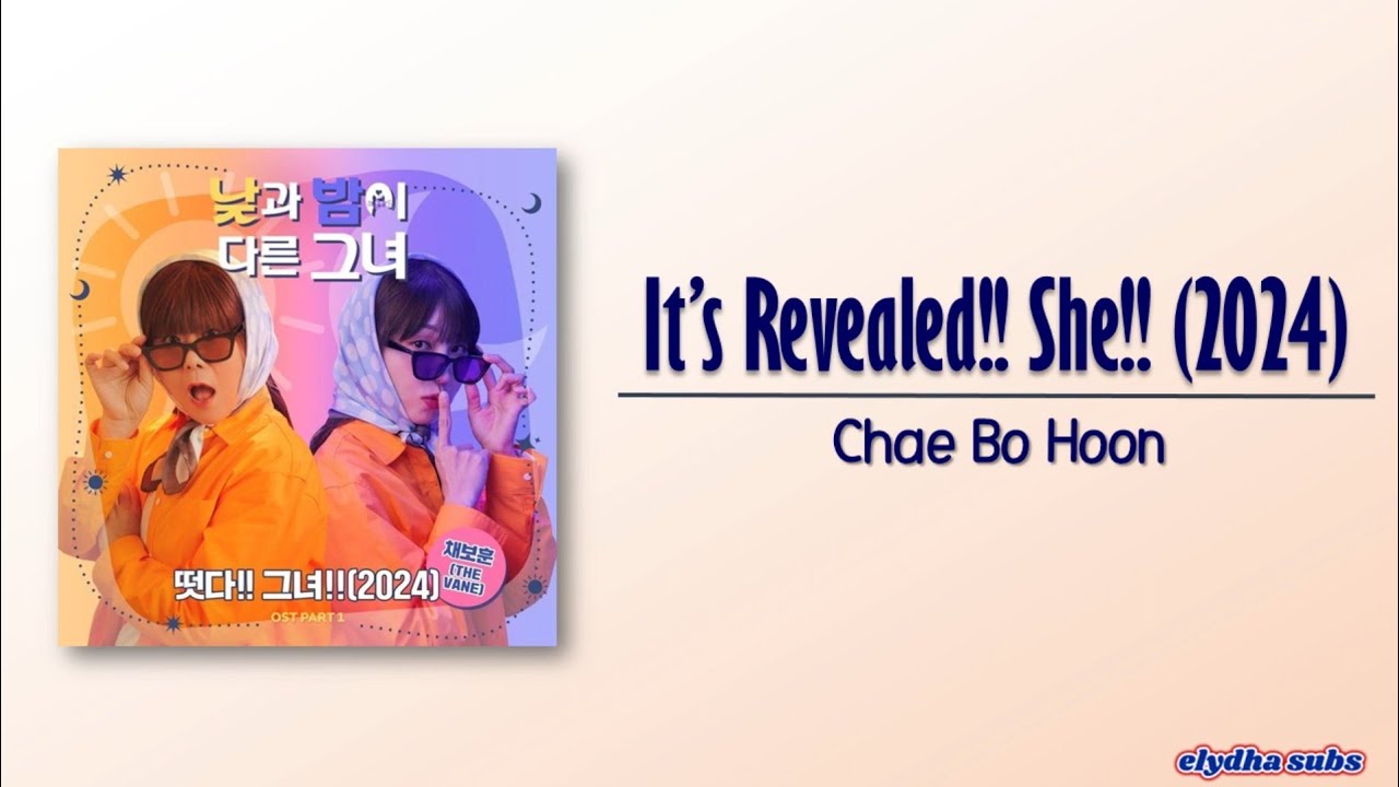 Chae Bo Hoon (채보훈)(THE VANE) - 떳다 그녀 (2024) [Miss Night and Day OST ...